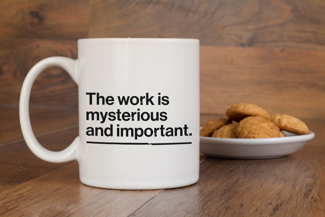 Severance Mug the Work is Mysterious and Important 11oz Ceramic ...
