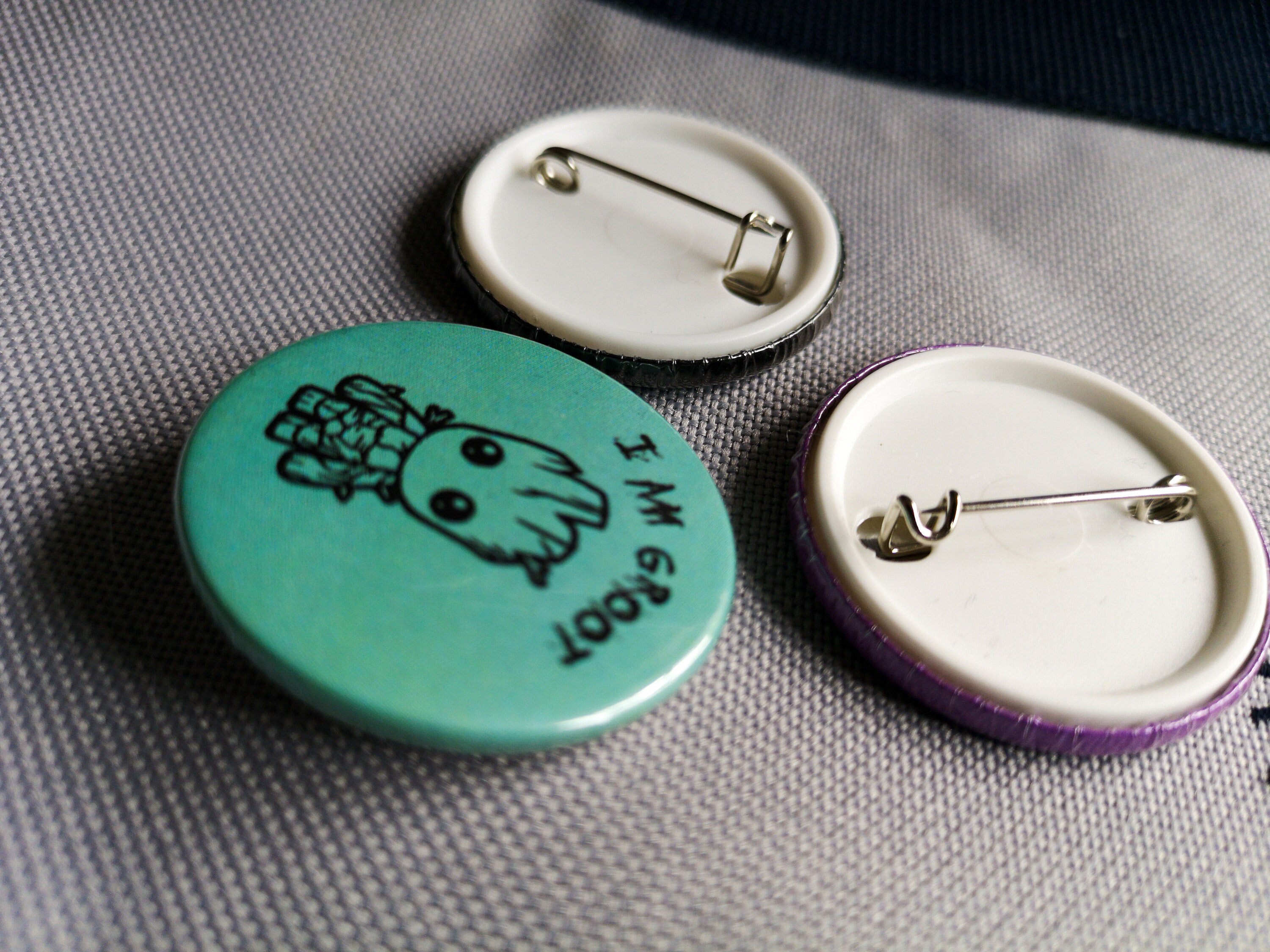 Baby Groot Pin Button Badge I Am Groot 38mm | Etsy