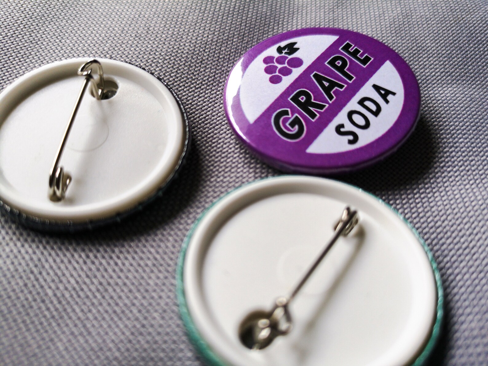 Grape Soda Pin Button Badge Disney up 38mm | Etsy