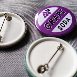 Grape Soda Pin Button Badge Disney up 38mm - Etsy