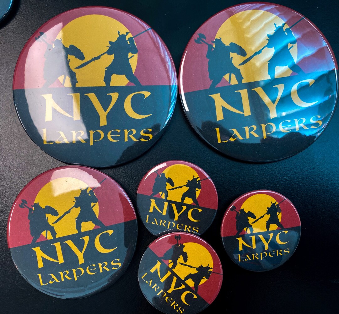 NYC Larpers Badge Marvel Hawkeye Hawk Eye Thanos Avengers TVA Variant ...