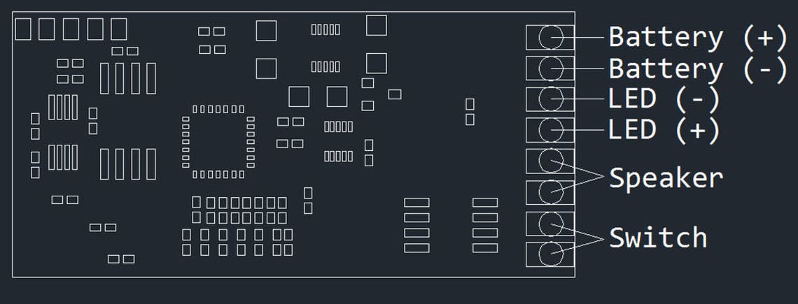 Lightsaber Soundboard Module Sabercore Viridian and Crimson - Etsy UK