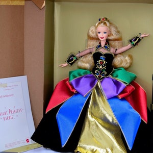 Barbie Midnight Princess Doll 1997 Limited Edition Winter Princess ...