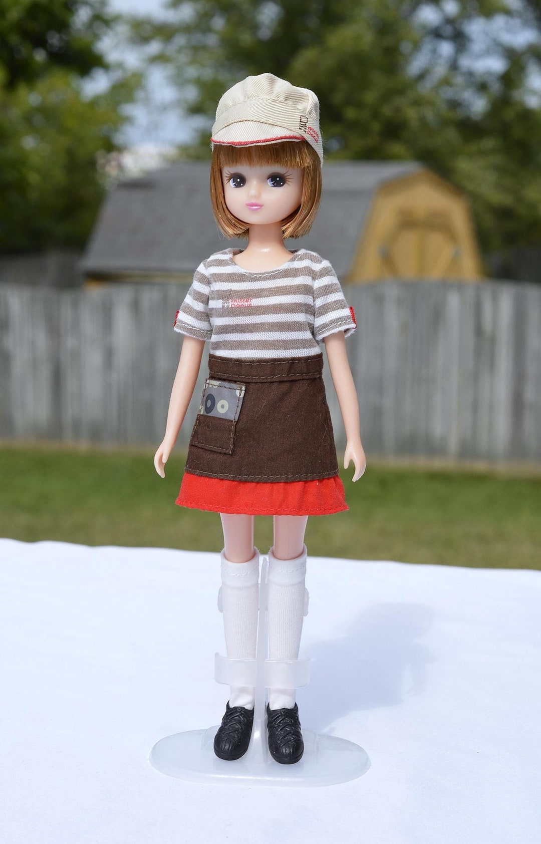 Takara Licca Chan Doll in Mister Donut Uniform, Japan Import, Jenny ...