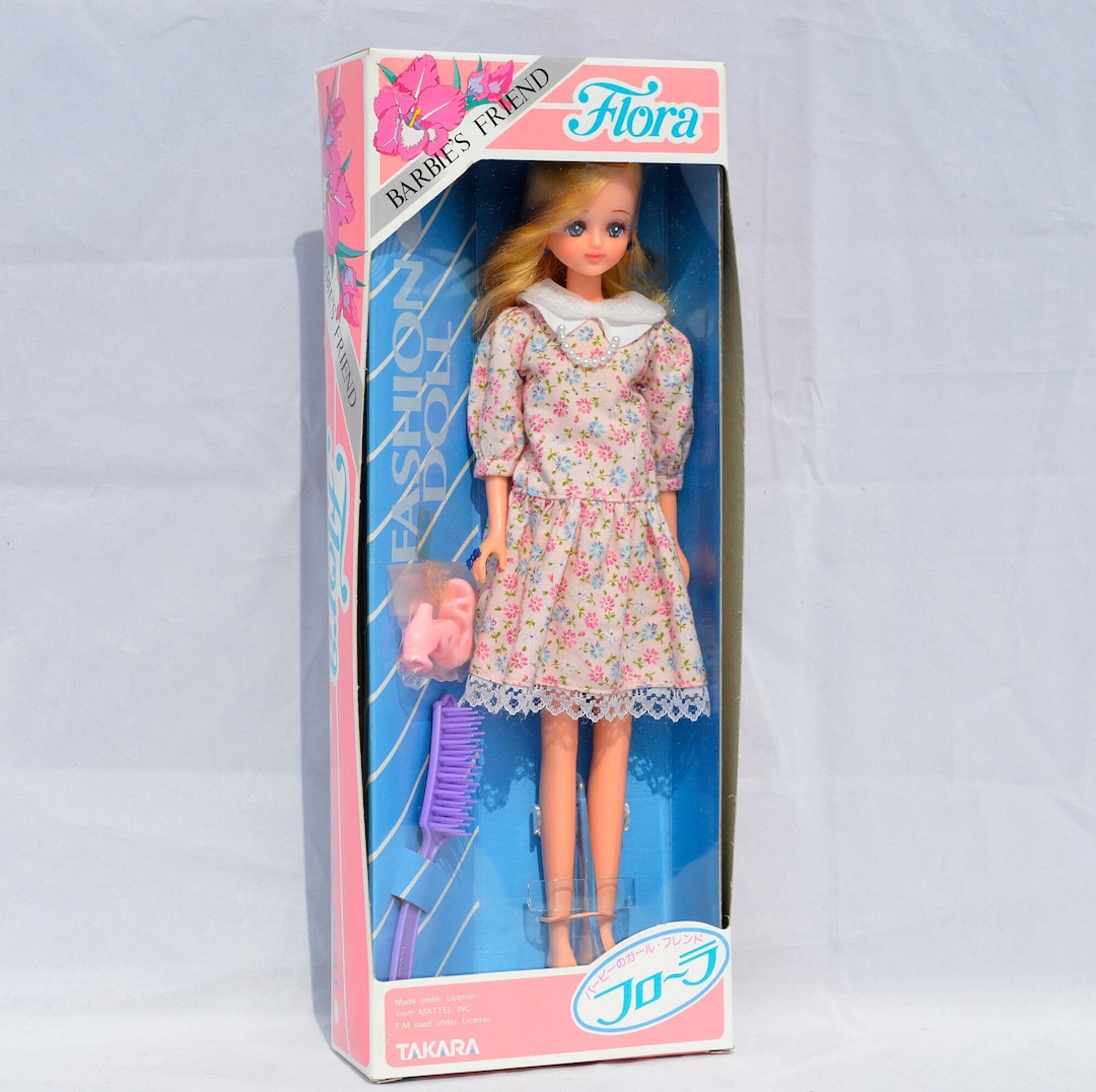 Barbie's Friend Flora Doll, 1982 Mattel Takara Japan Import, Very Rare ...