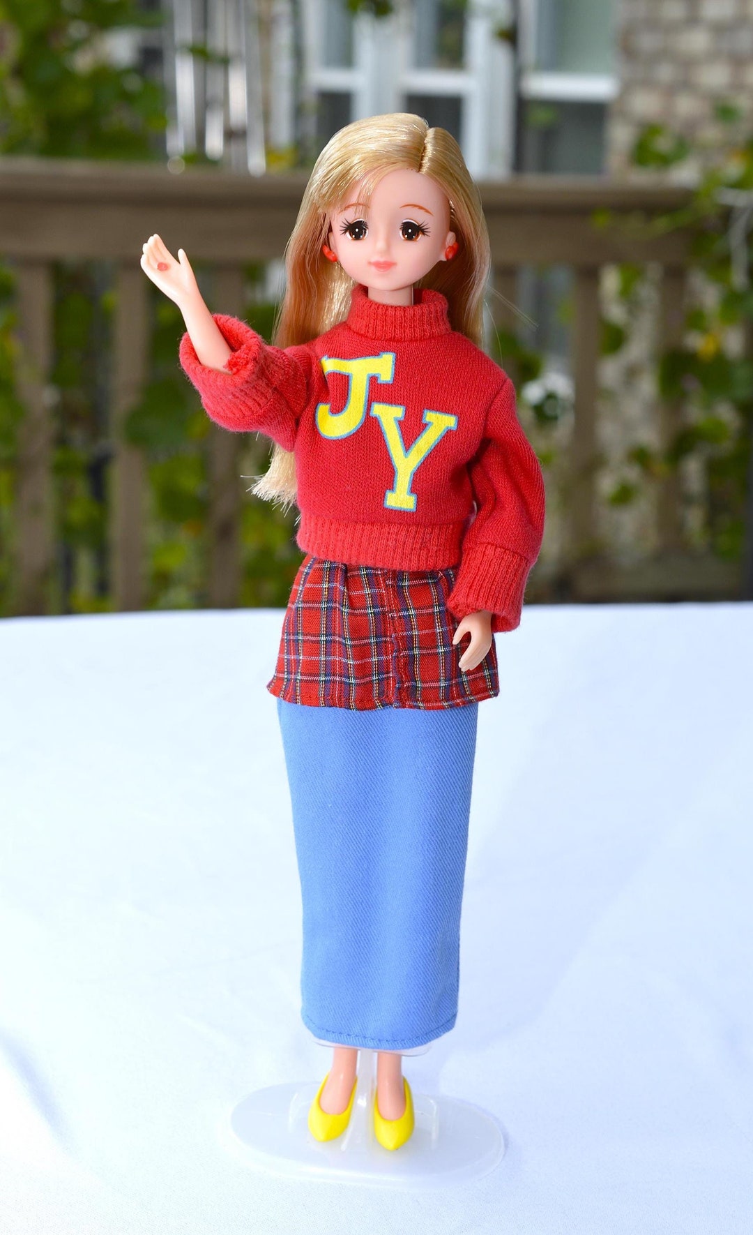 Takara Jenny 18 Doll in Tagged Jenny Fashion, Vintage 90s Doll, Japan Import, Licca Friend, USA ...