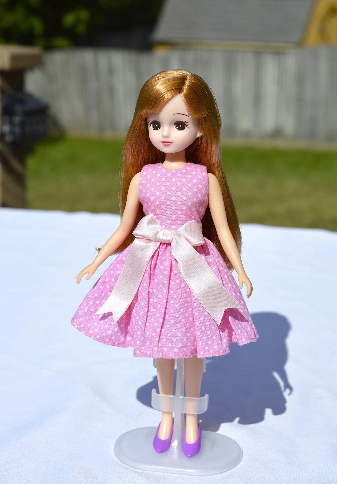 Takara Licca Chan Doll in Little Factory Castle Dress, Japan Import, Jenny Friend, USA Seller ...