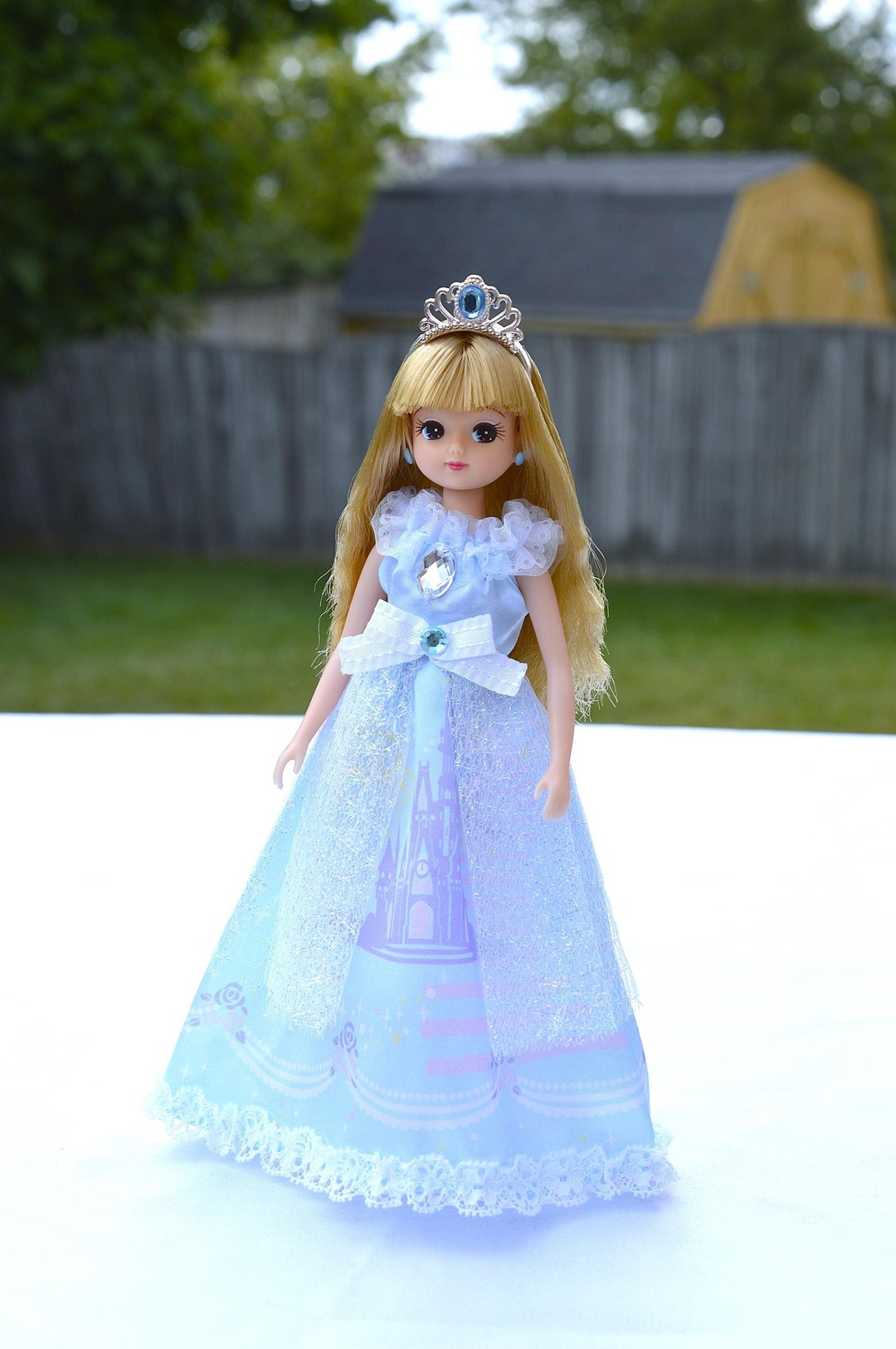 Takara Licca Chan Princess Doll, Cinderella Style Dress, USA Seller, Japan Import, Jenny Friend ...