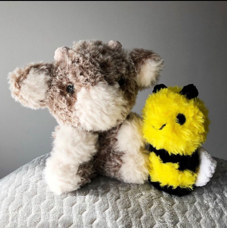 Fluffy Mini Highland Cow Sable Crochet Cow Crochet - Etsy