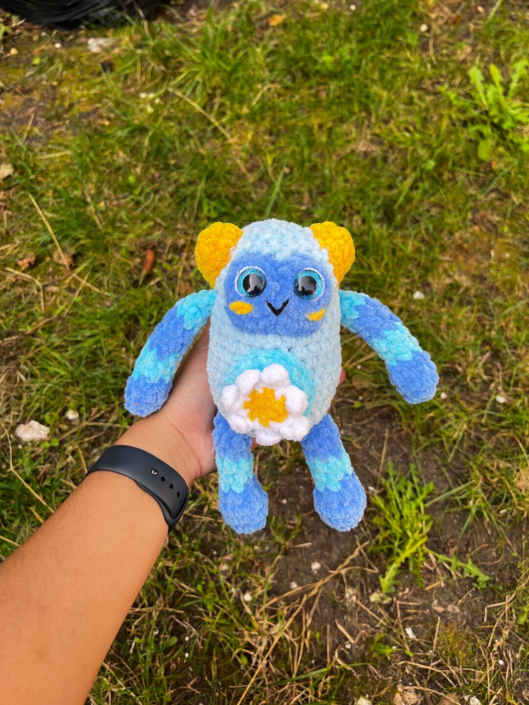 Monster Plushie ,crochet Monster, Cuddly Monster Toy, Crochet Monster ...