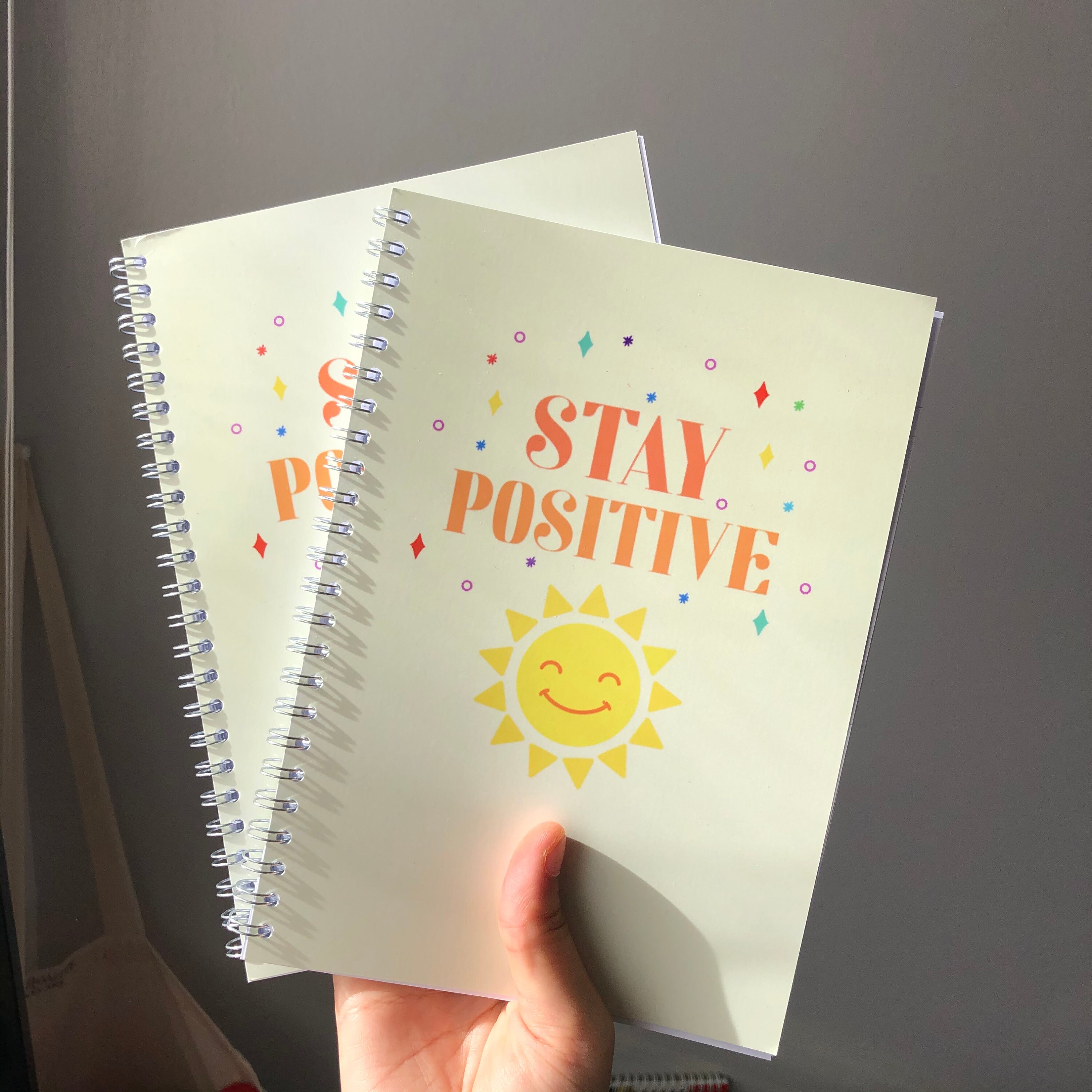 Stay Positive Notebook A5 Positivity Notebook Mental Health - Etsy