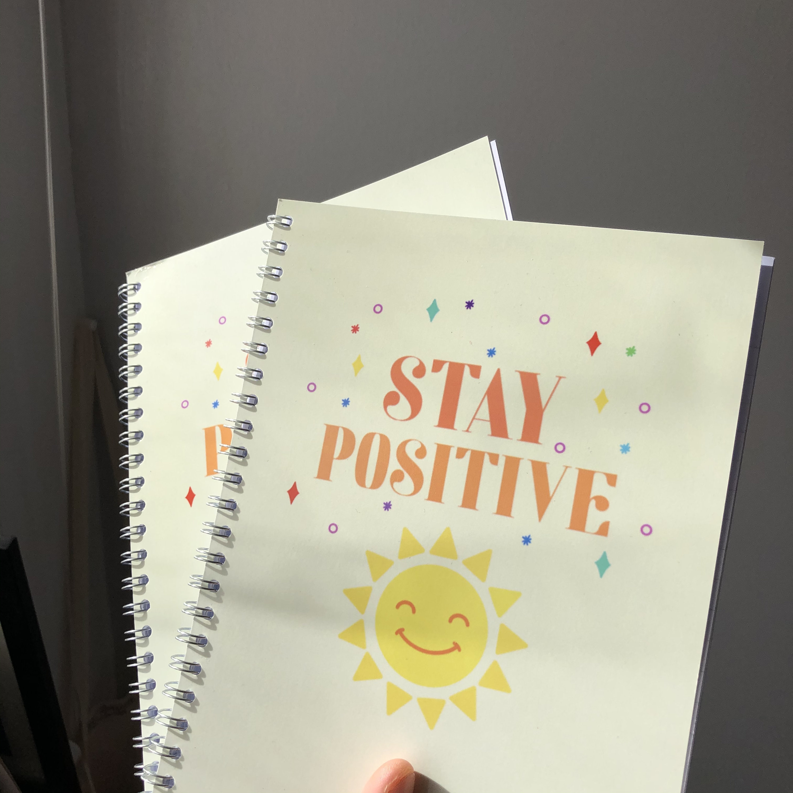 Stay Positive Notebook A5 Positivity Notebook Mental Health - Etsy