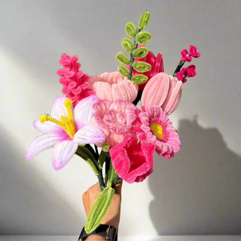 Pipe Cleaner Bouquet - Etsy