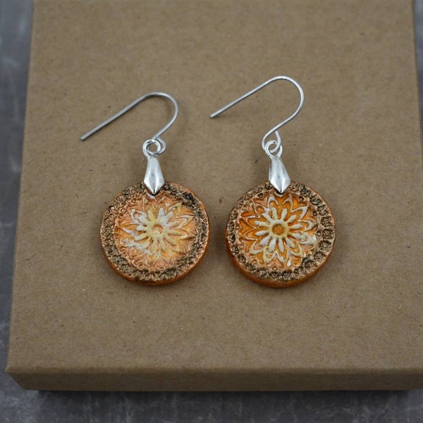 Pottery Earrings - Etsy