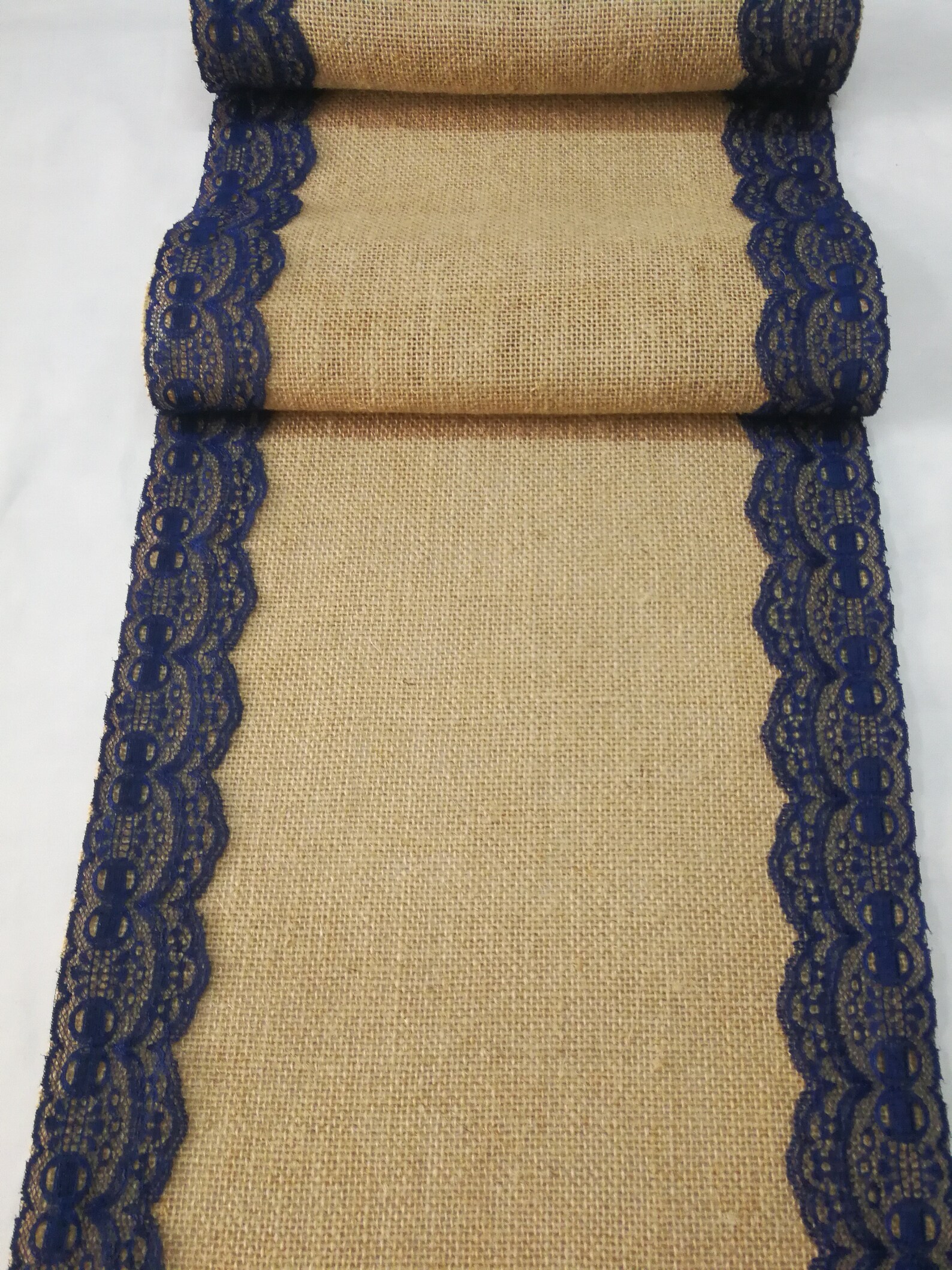 Navy Lace Table Runner,modern Rustic Home Decor,holiday Table Runner ...