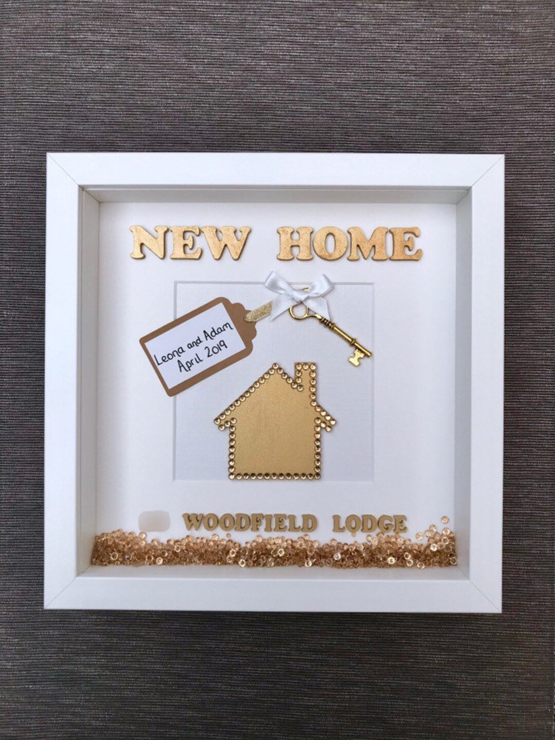 New Home Photo Frame New House Photo Frame Personalised - Etsy