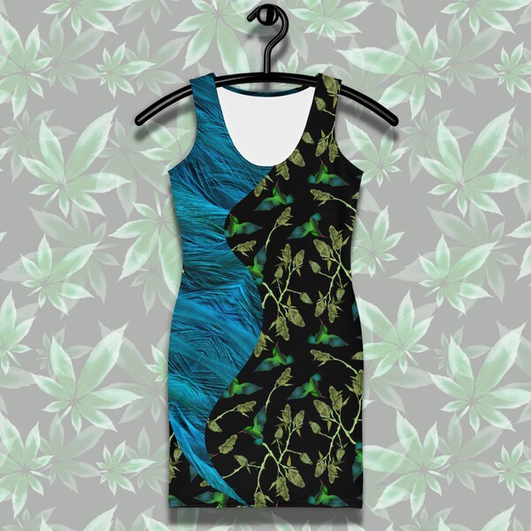 Sexy Cannabis Dress - Etsy