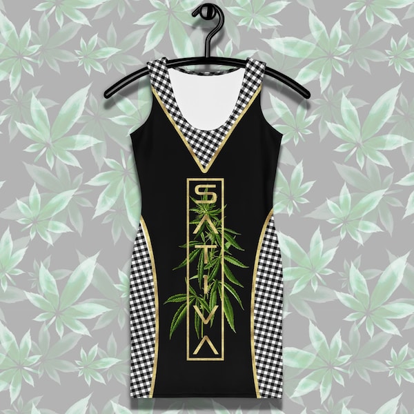 Sexy Cannabis Dress - Etsy