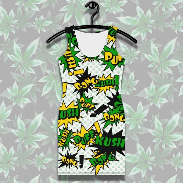Marijuana Dress - Etsy