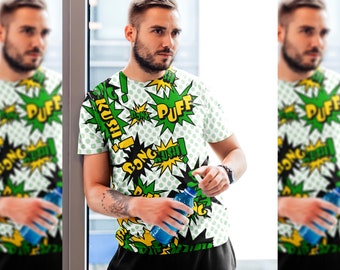 Superhero Weed Shirt - Etsy