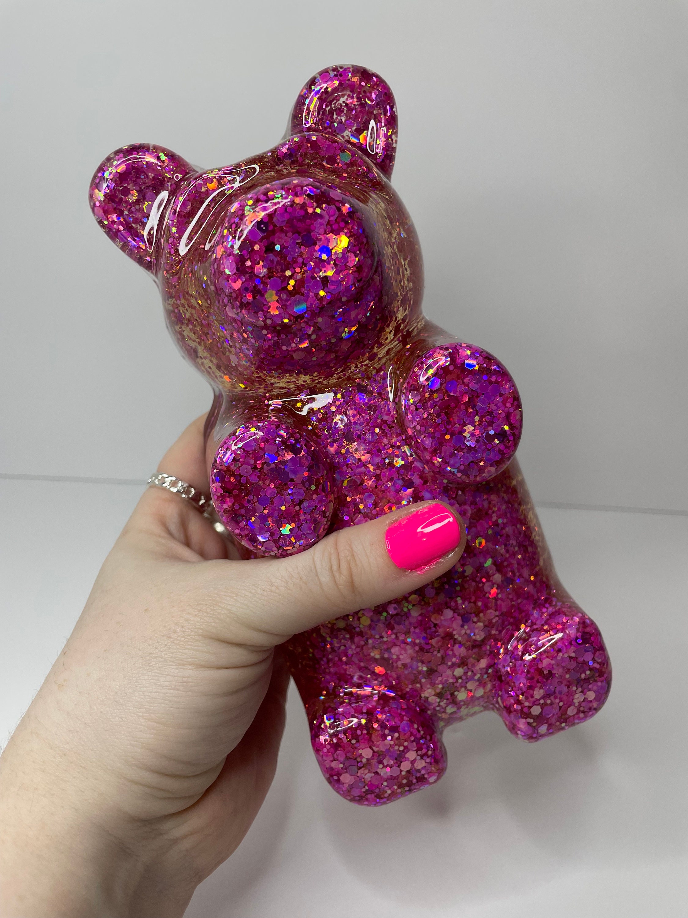 Bears - Pink Glitter - Etsy