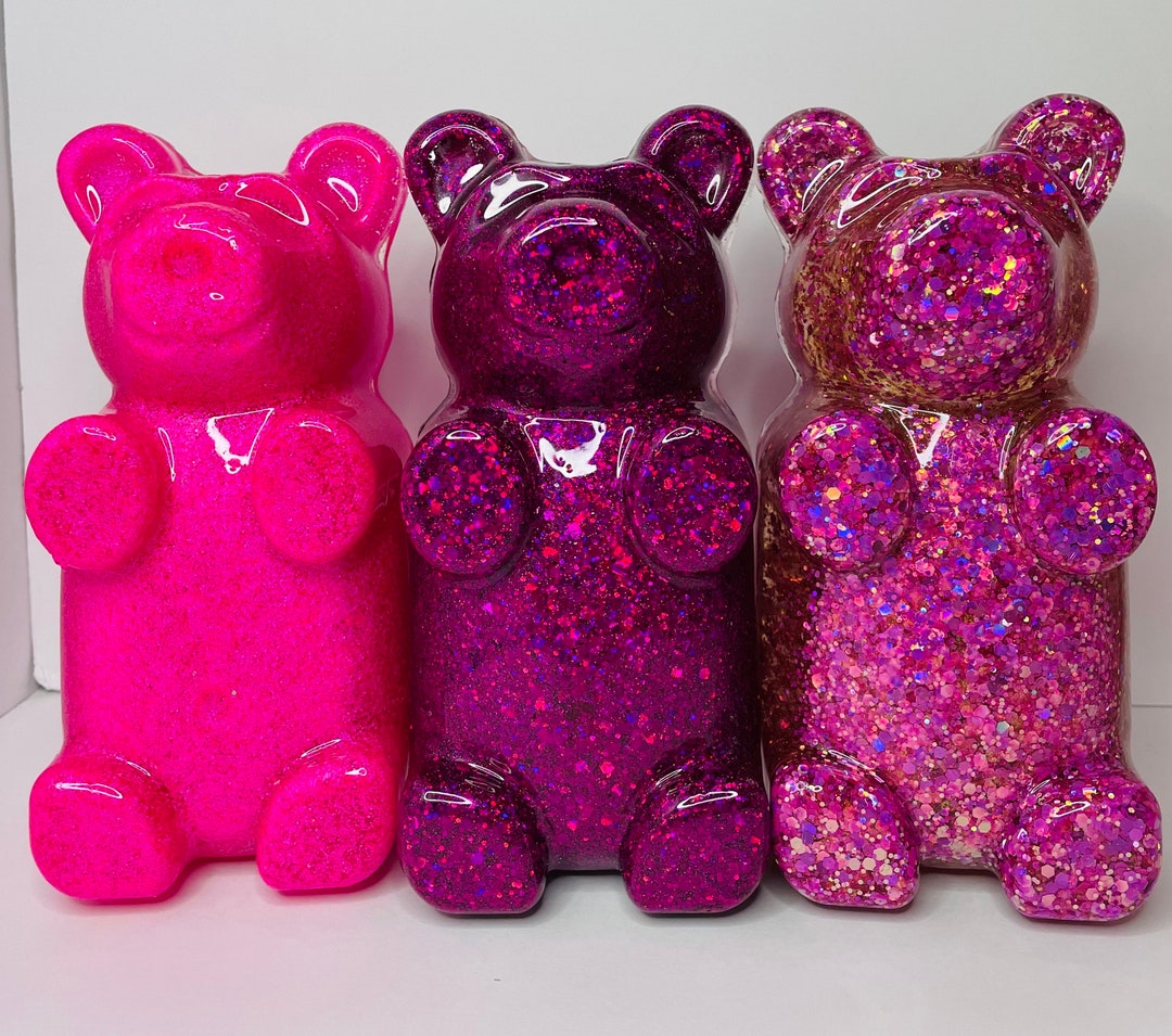Bears - Pink Glitter - Etsy