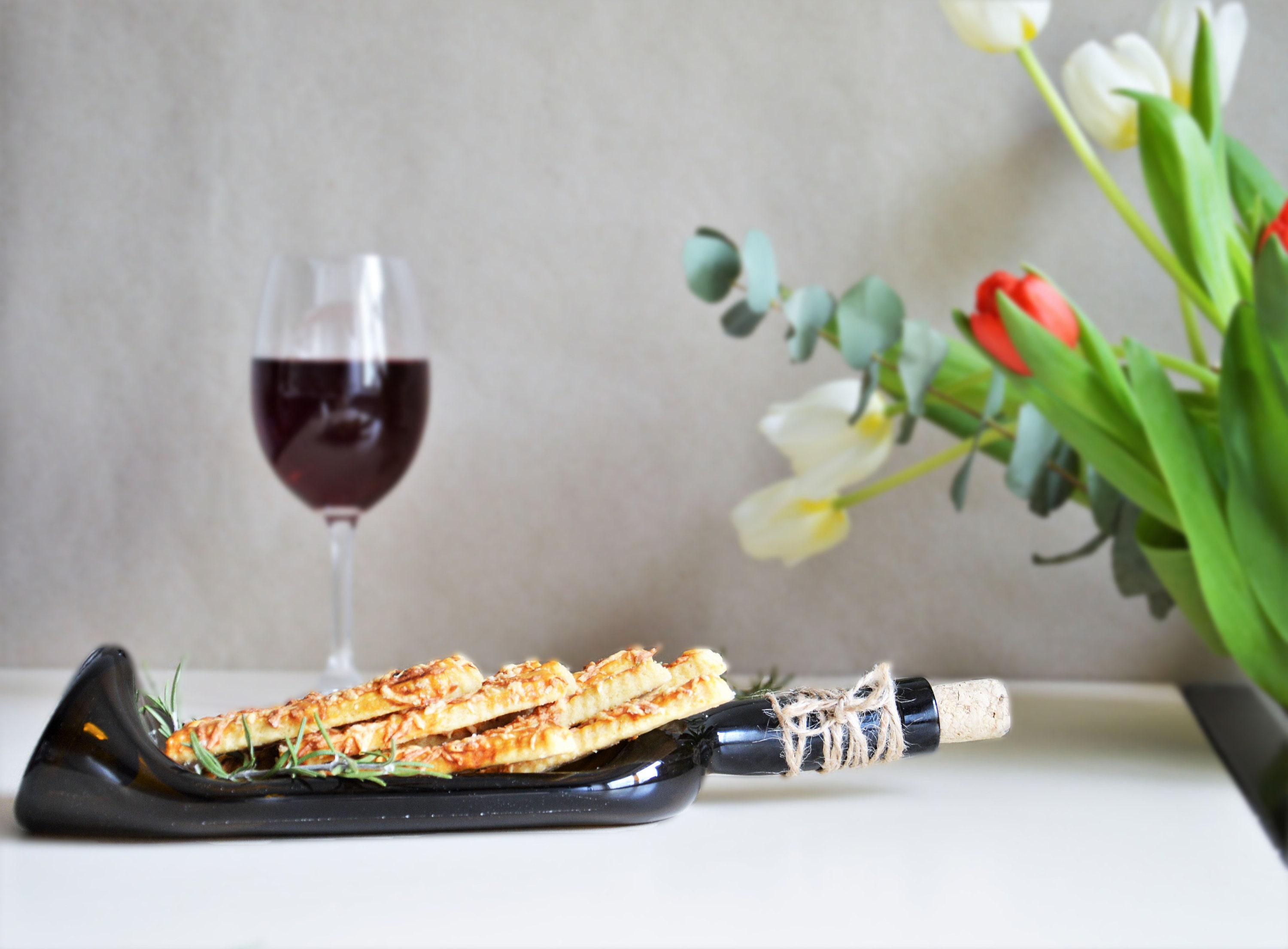 Wine Plate Bottle Cheese Plate Olive Plate Estetic Food - Etsy