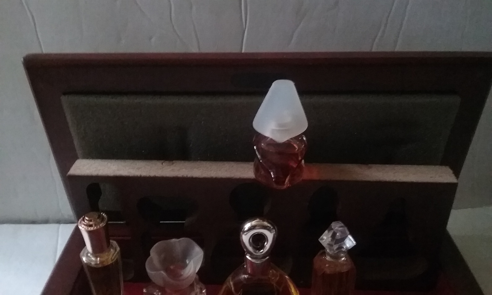 Miniature Perfume Bottles in a Wooden Presentation Box - Etsy