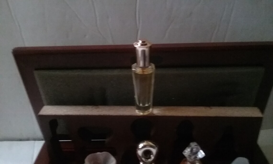 Miniature Perfume Bottles in a Wooden Presentation Box - Etsy