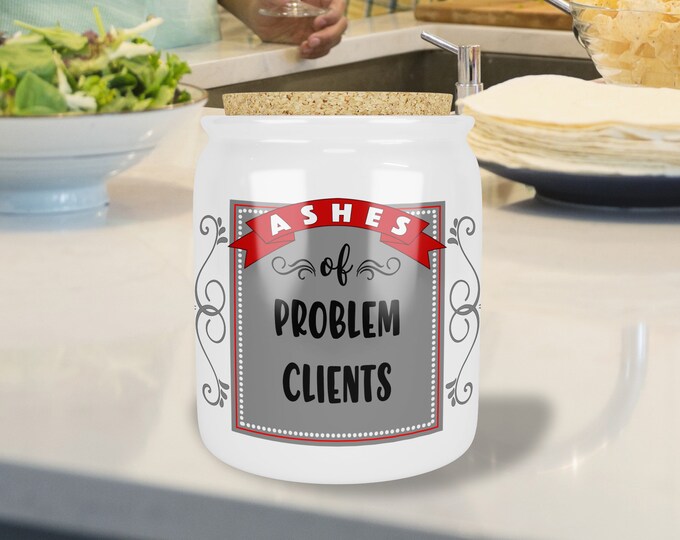 Ashes of Problem Clients, Students, Etc. Funny, Gag, Joke, Desk ...