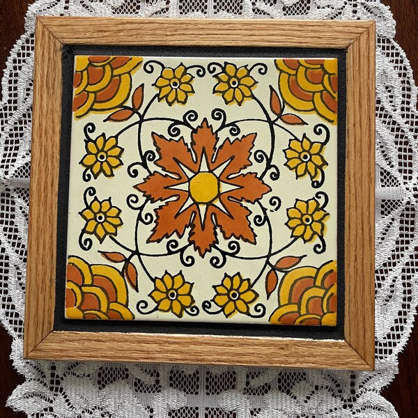 Ceramic Tile Trivet - Etsy