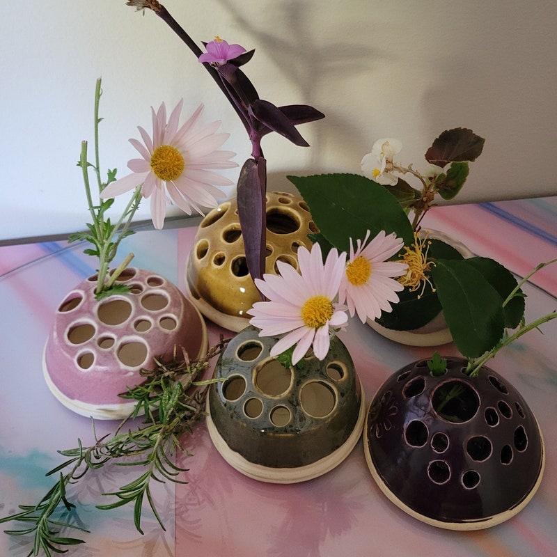Flower Frog Vase - Etsy