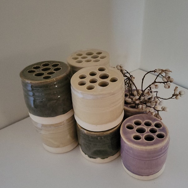 Flower Frog Vase - Etsy