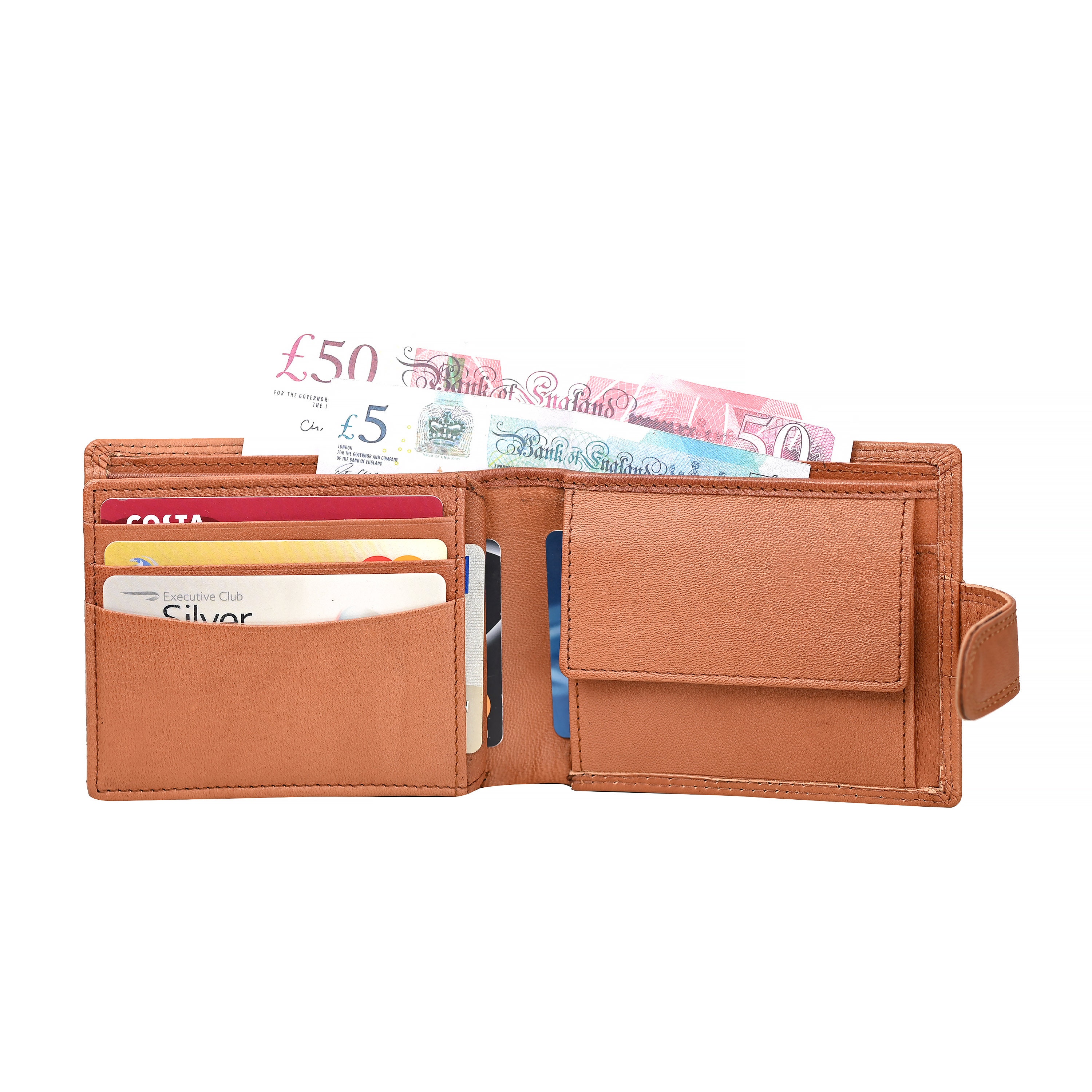 Leather Wallets for Men Real 100% Leather Soft Smooth Wallet | Etsy UK