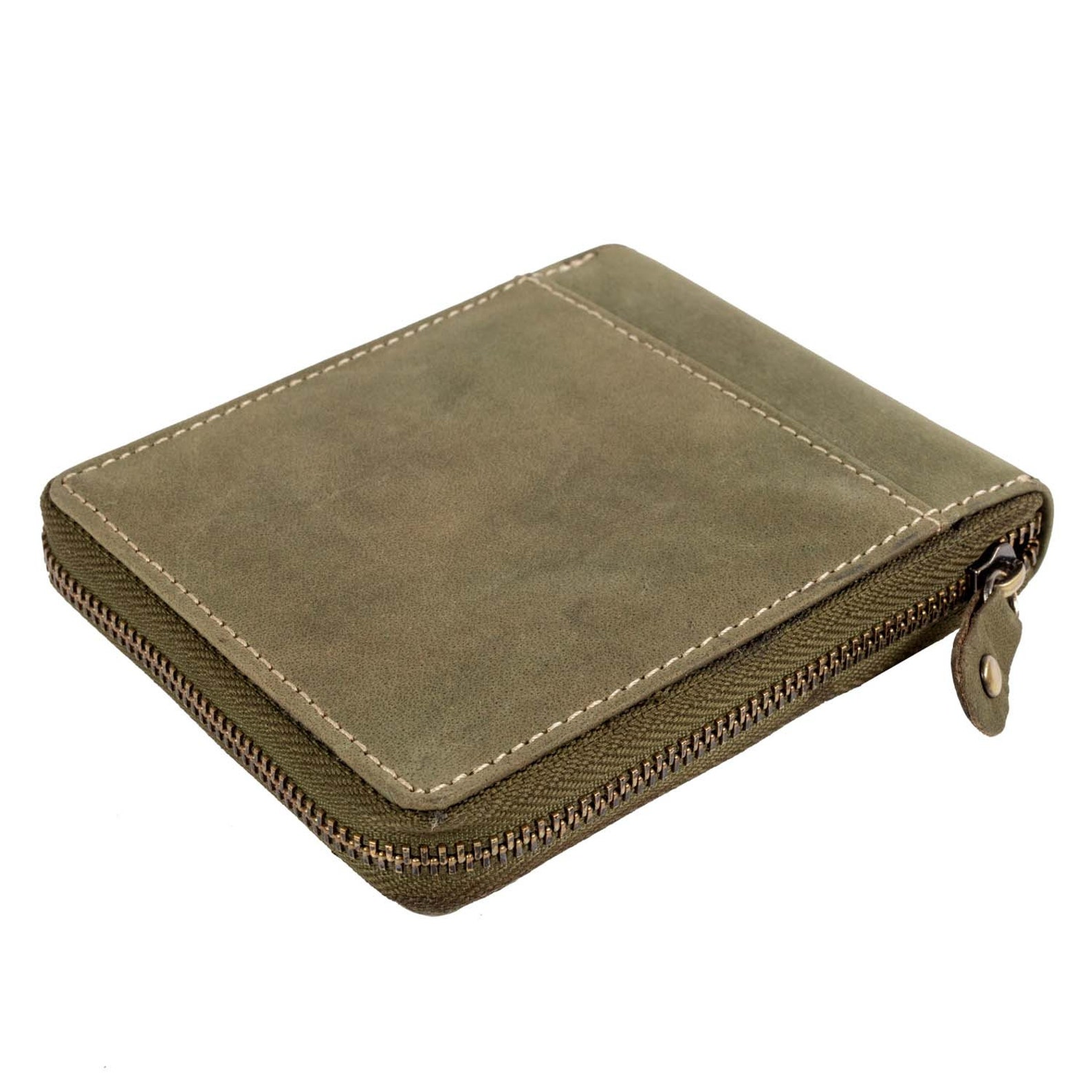 Leather Zip Wallets for Men Real 100 Percentage Premium | Etsy UK