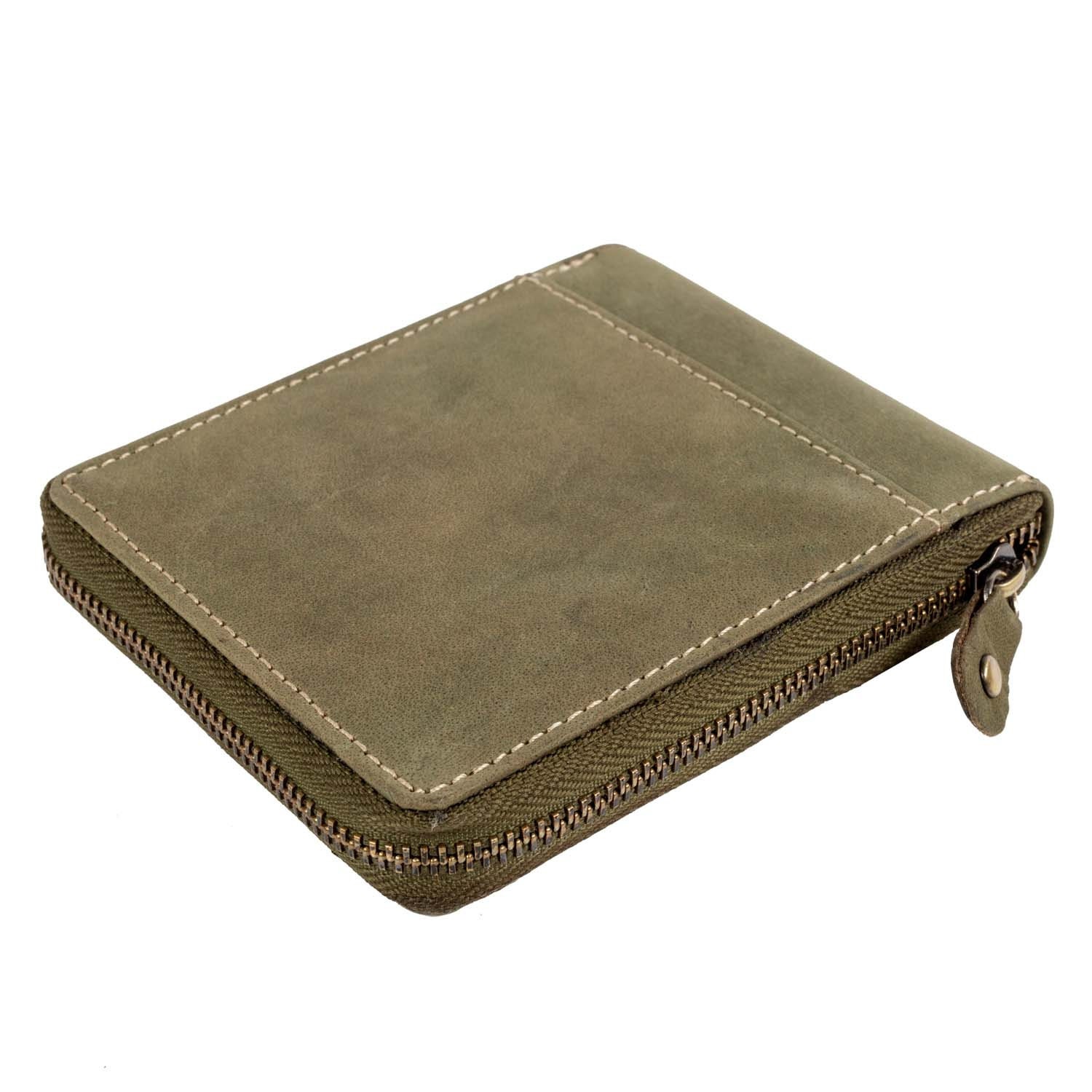 Leather Zip Wallets for Men Real 100 Percentage Premium | Etsy UK