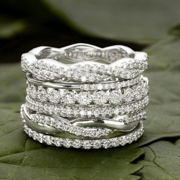 Stacking Ring Set - Etsy