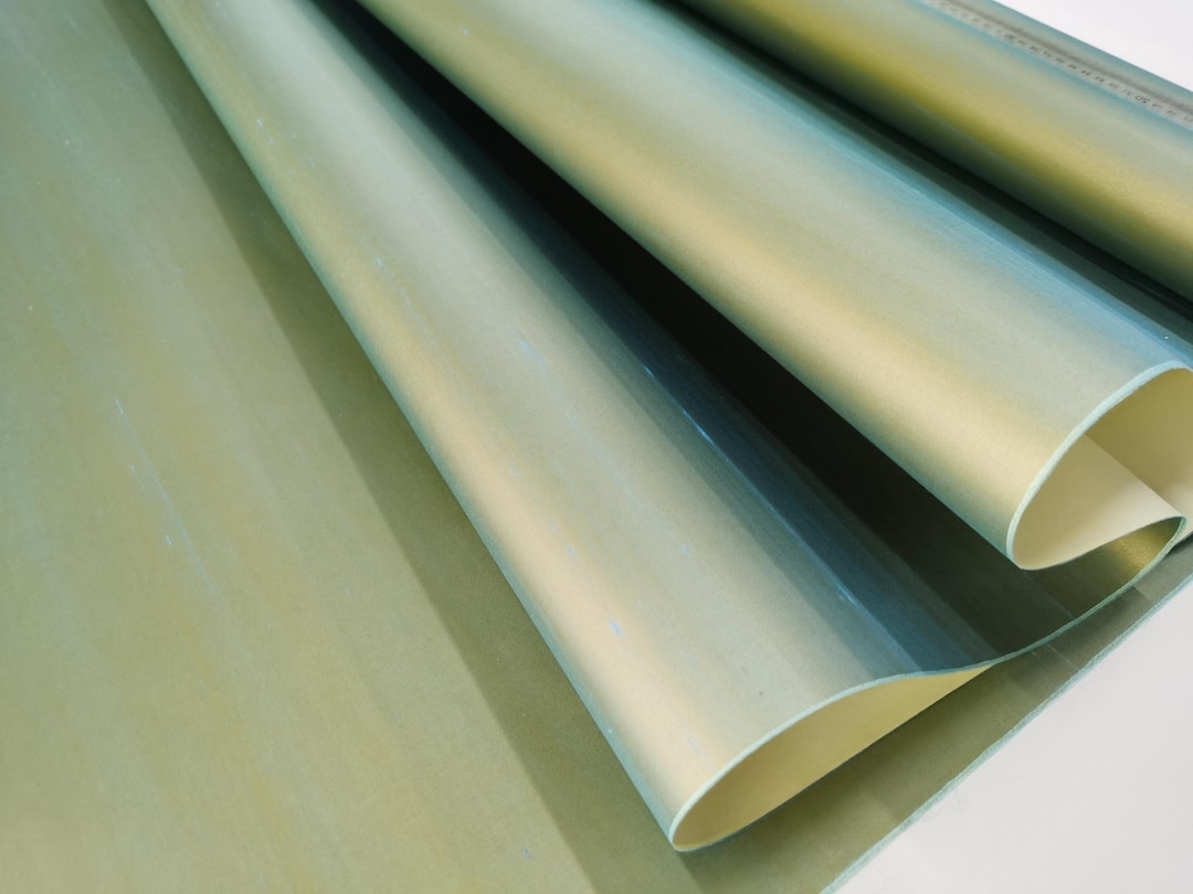 Real Handmade Plain Slub Silk Wallpaper CS-4 - Etsy