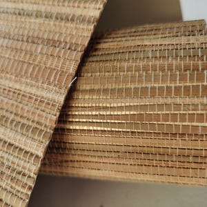 Real Handmade Grasscloth Wallpaper/grasscloth Wallcovering/natural ...
