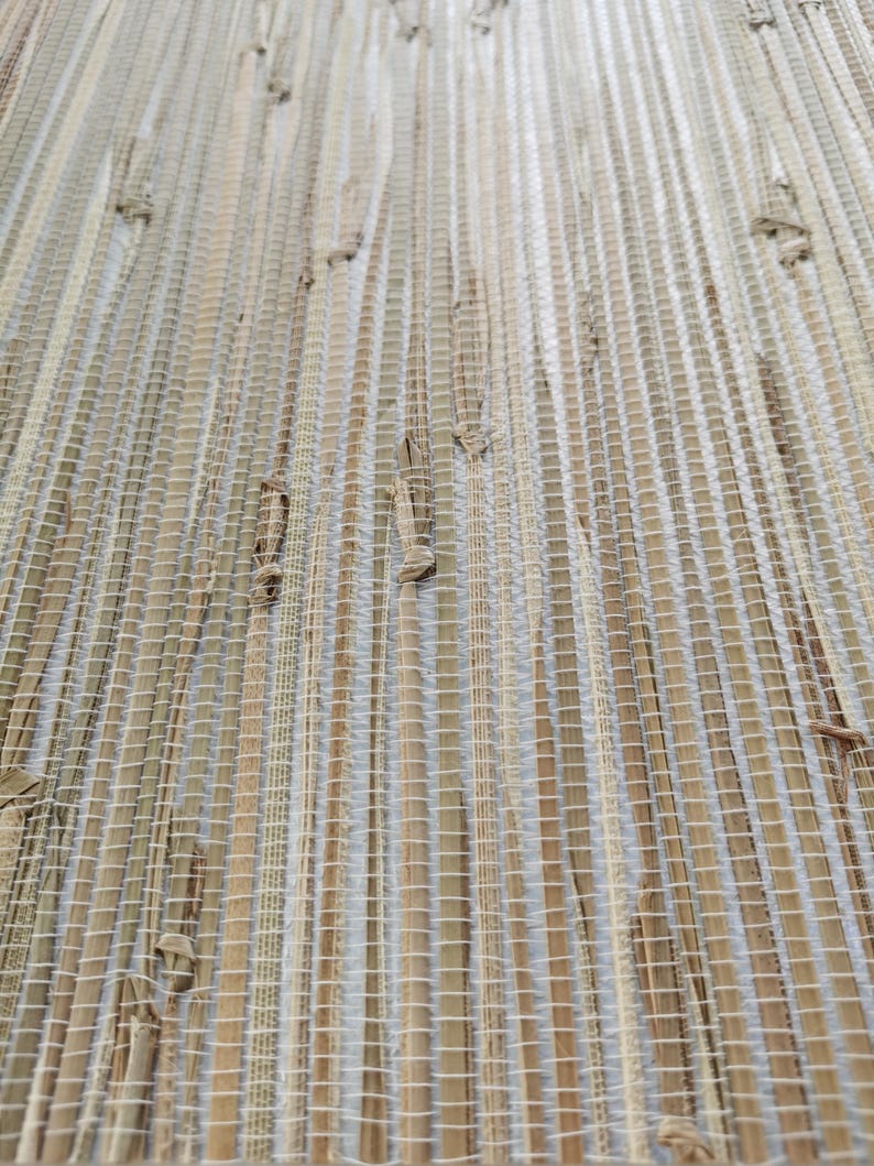 Real Handmade Grasscloth Wallpaper | Grasscloth Wallcovering | Natural ...