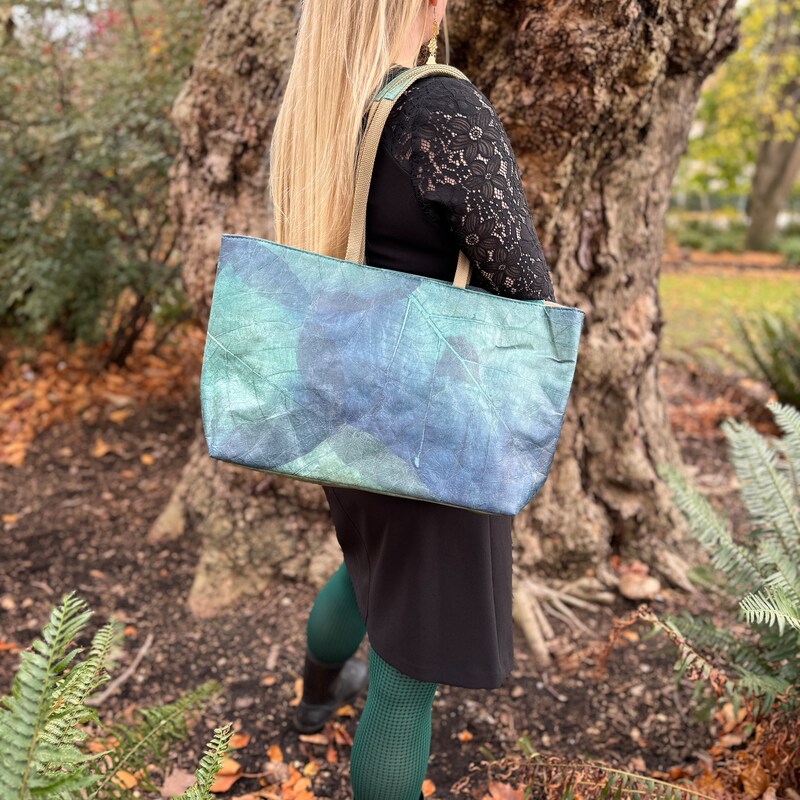 Leather Leaf Purse - Etsy