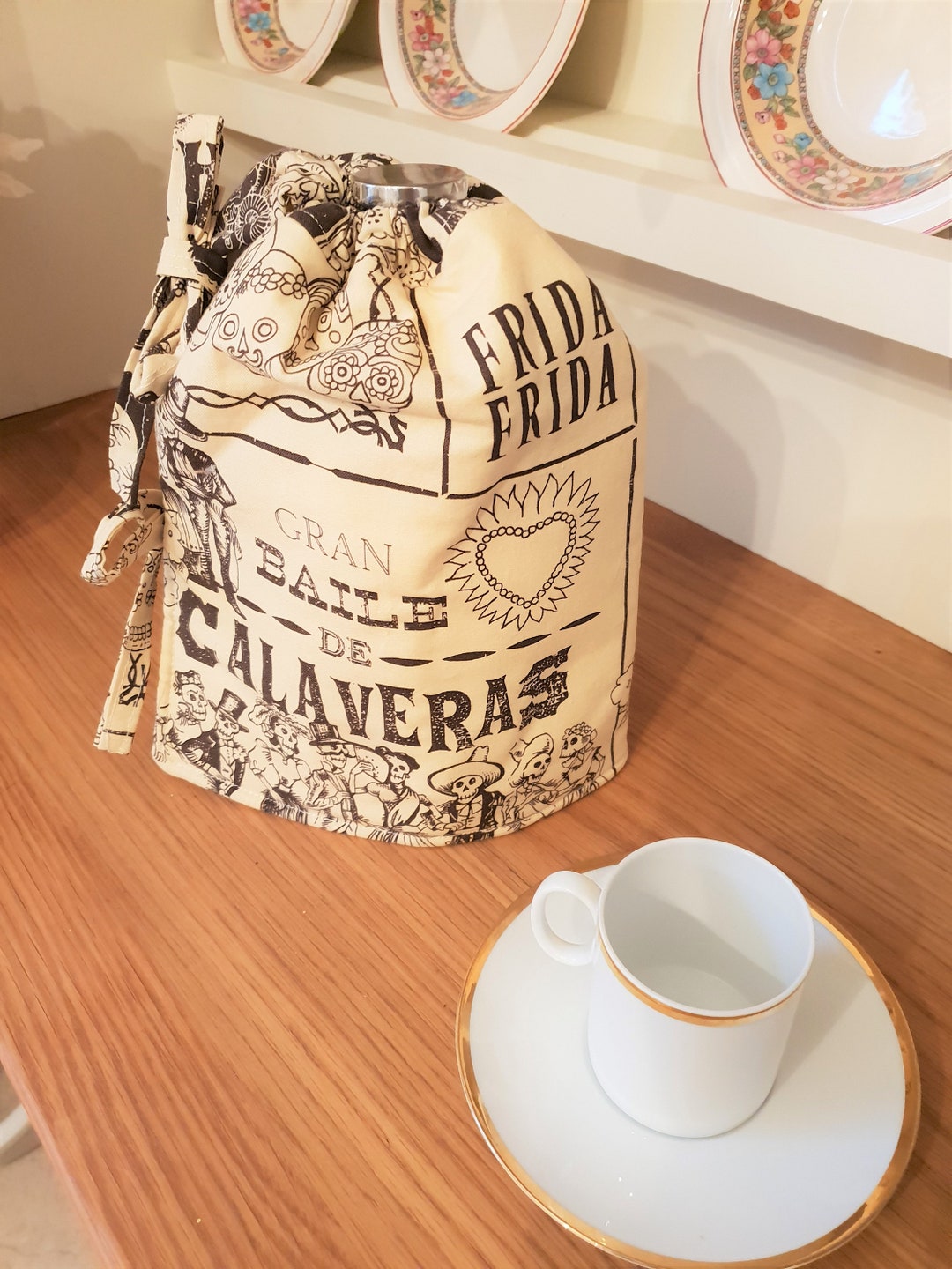 Cafetiere cover coffee pot cover coffee gift Fathers - Etsy.de