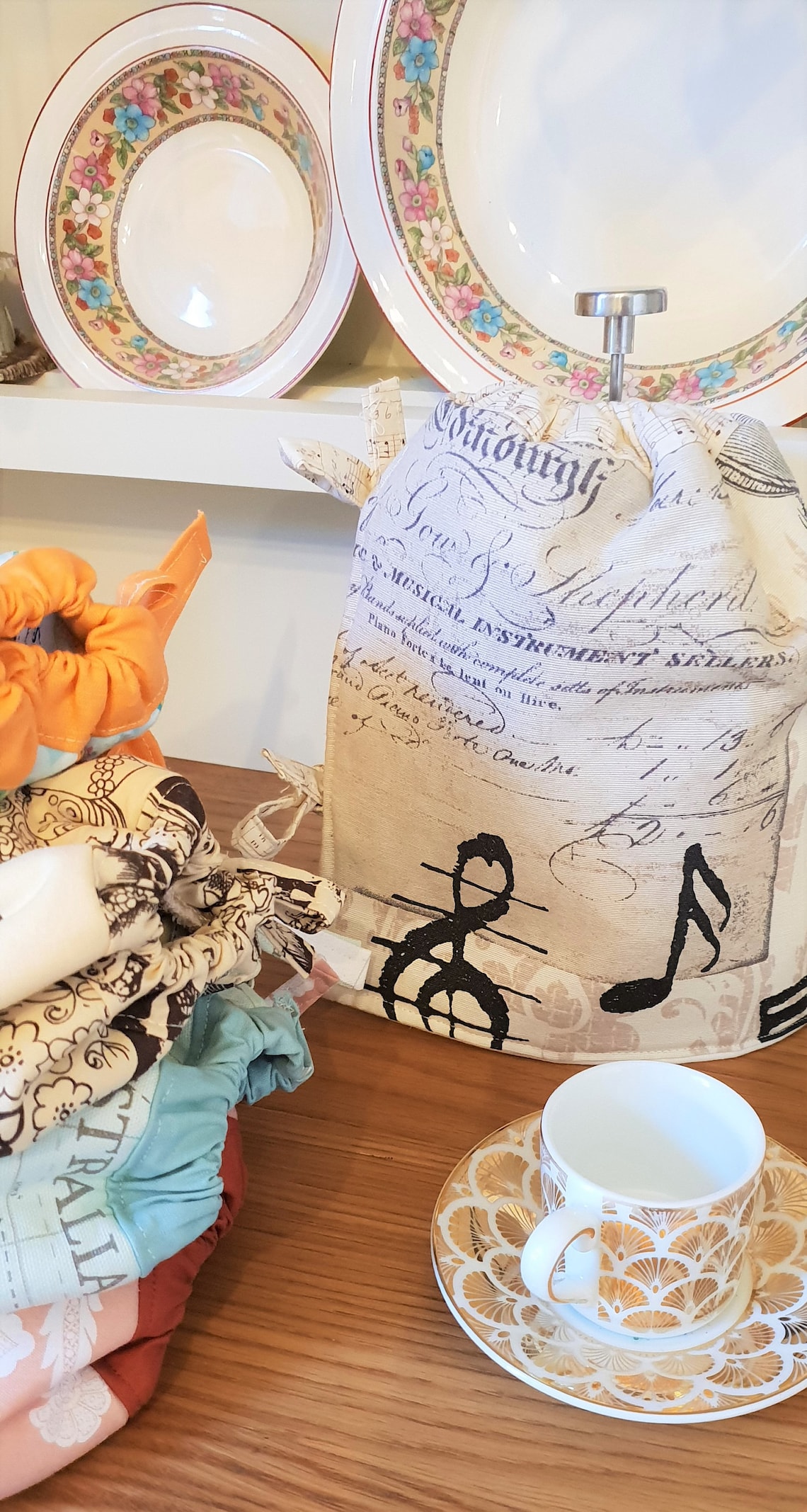 Cafetiere cover coffee pot cover coffee gift Fathers - Etsy.de