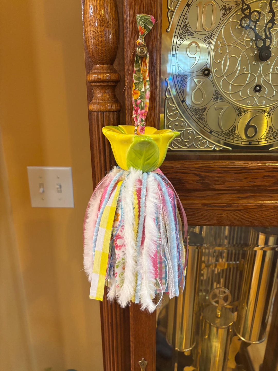 Easter Tassel, Spring Colors Ribbon Tassel, Salt Shaker Spring Tassel ...