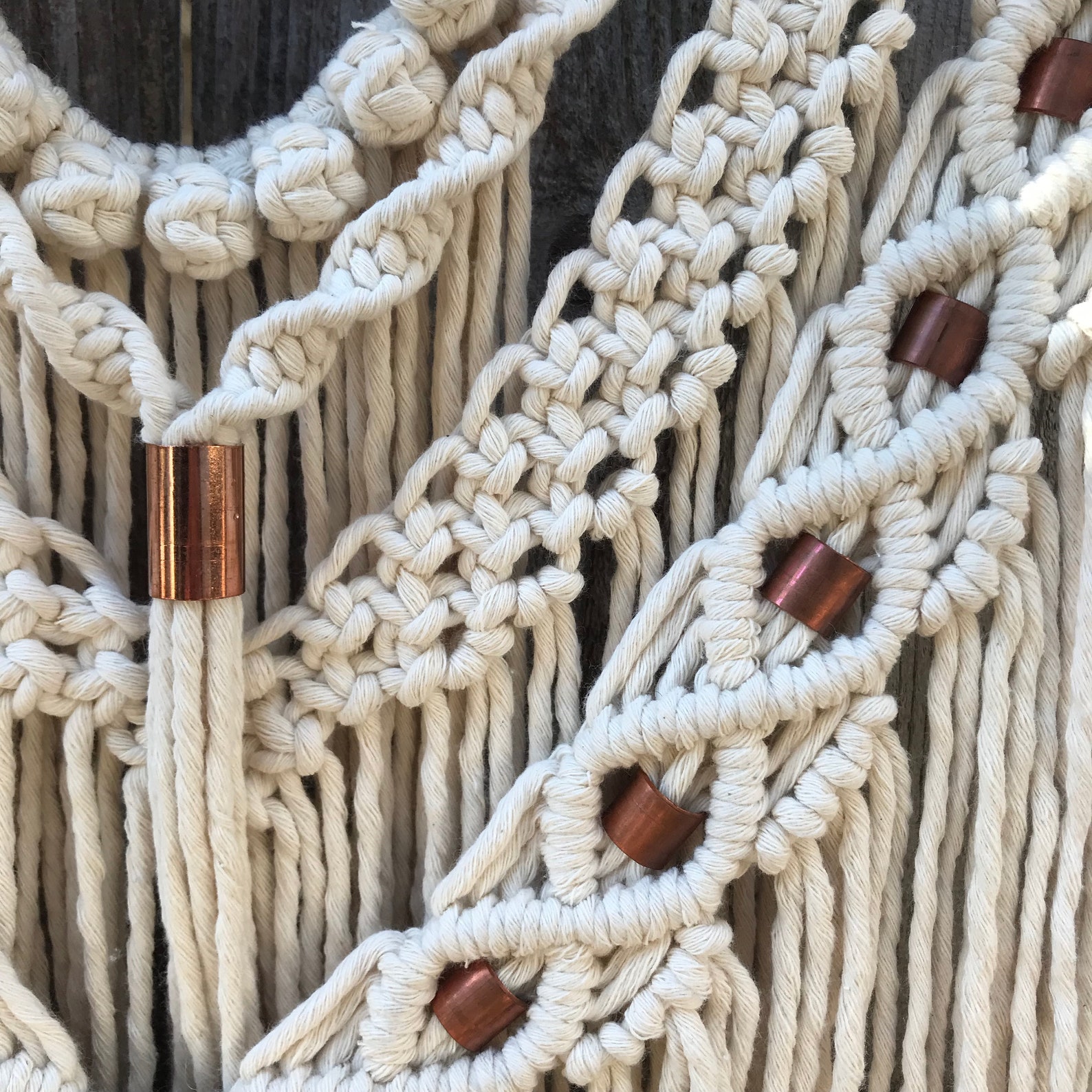 DIY LAYERED MACRAME Wall Hanging Pattern Macrame Photo - Etsy Canada