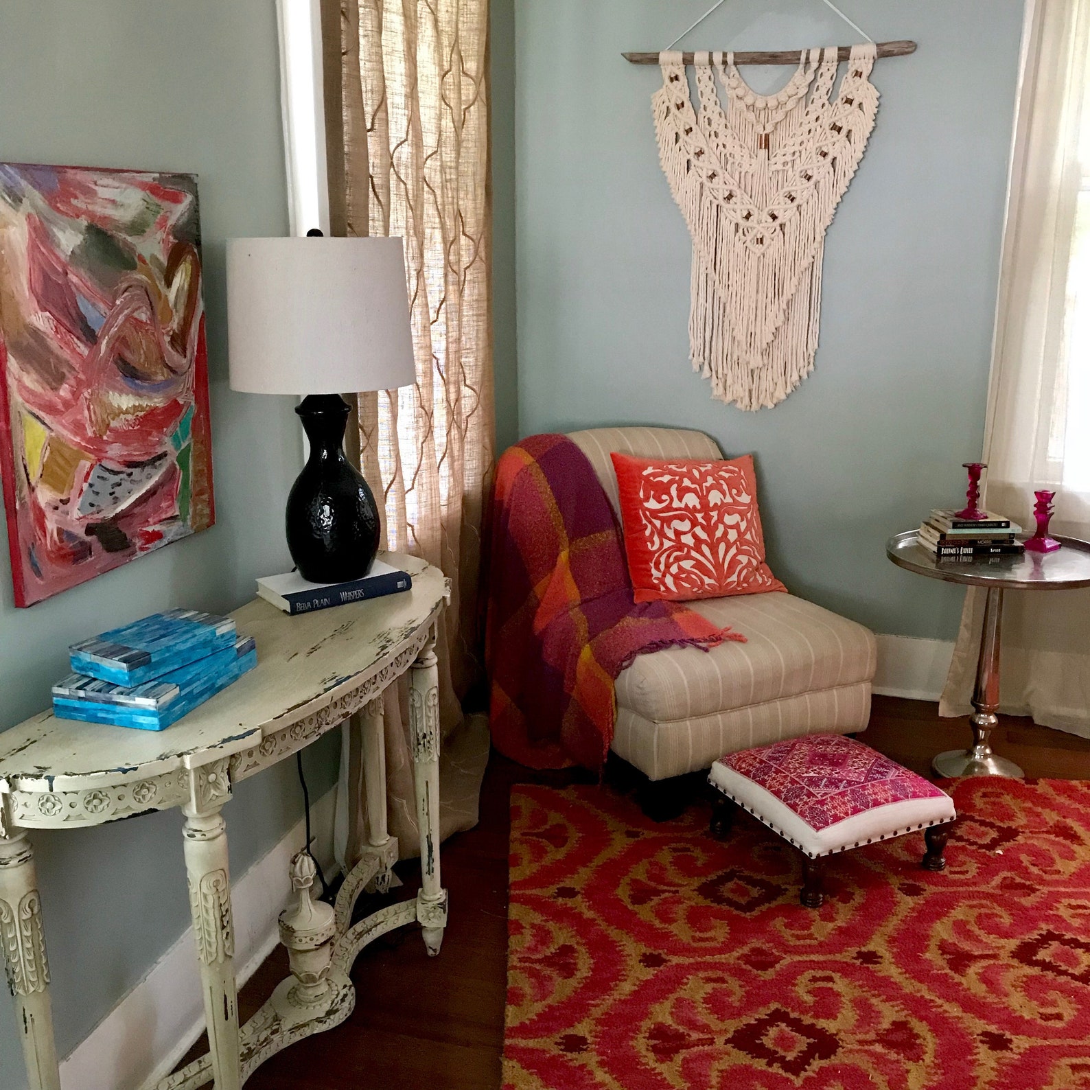 DIY LAYERED MACRAME Wall Hanging Pattern Macrame Photo | Etsy