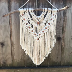 DIY LAYERED MACRAME Wall Hanging Pattern, Macrame Photo Tutorial, Learn ...
