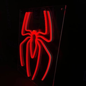 Spider LED Neon Sign | Etsy