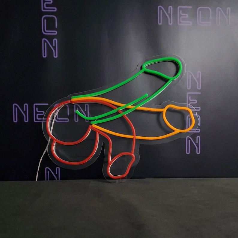 Penis LED Neon Sign - Etsy