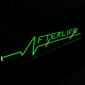 Afterlife LED Neon Sign - Etsy